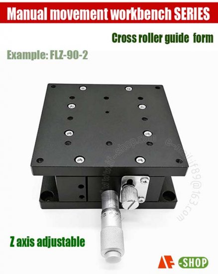 Manual workbench parallel adjustable Z axis series|Manual FLZ Serise ...