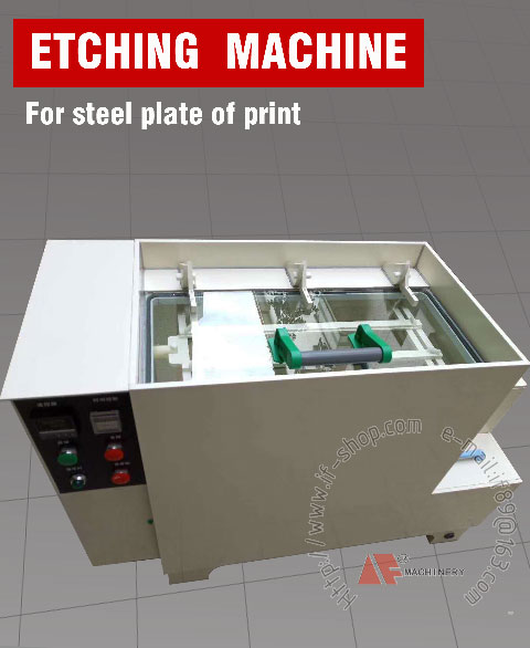 ETCHING machine for print steel plate - ( standard type)|IF-ETCH500 ...