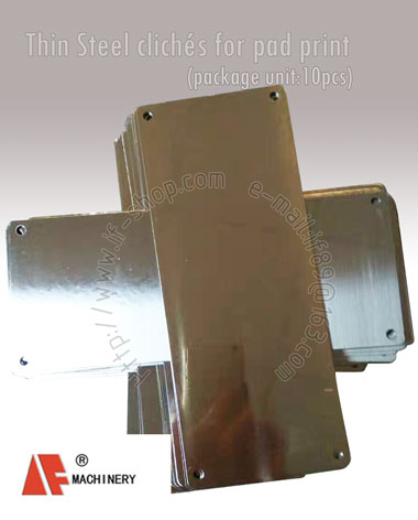 Thin Steel clichés for pad printer (package unit:10pcs)A|IF-sthin|pad ...